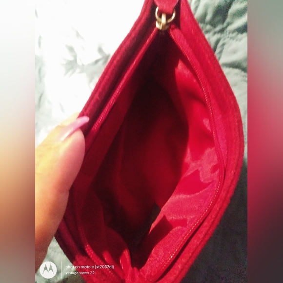 Etienne Aigner | Bags | Etienne Aligner Suede Leather Coin Purse Nwot ...